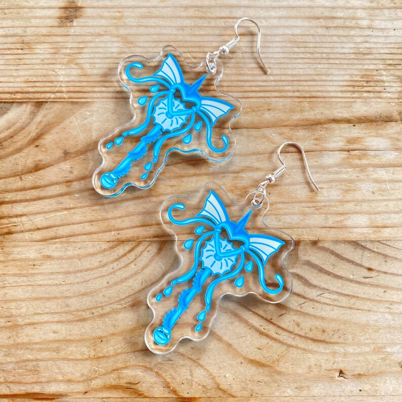 Eeveelution Magical Wand Earrings // Kawaii Fairy Kei Kidcore - Etsy