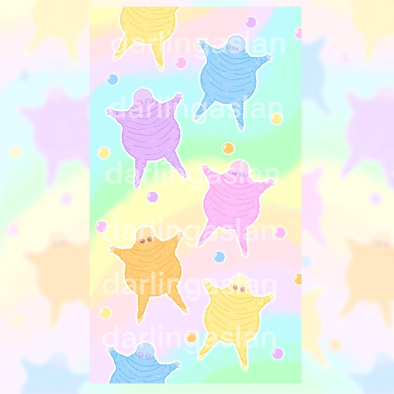 Boohbah Rainbow Phone Lock Screen Wallpaper Background // Kawaii ...