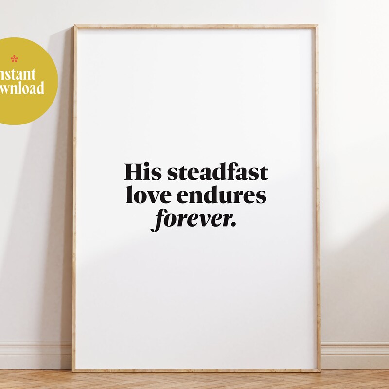 Love Endures Forever - Etsy