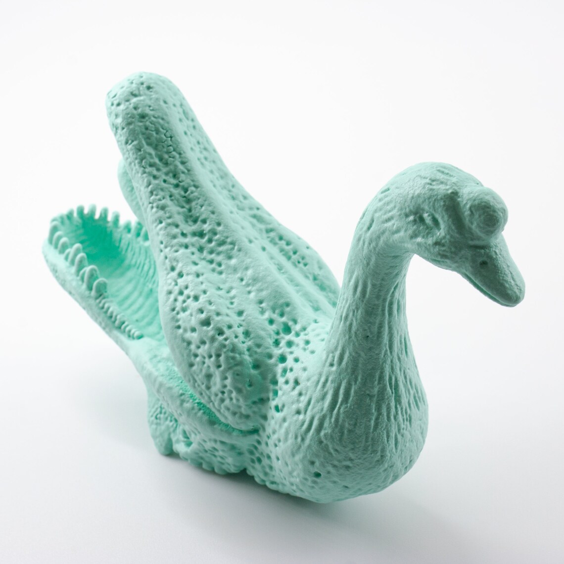 Swan + Dinosaur's Head - Etsy