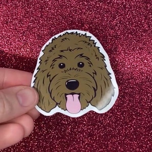 Sheepadoodle Doodle Sticker | 2 Inches | Goldendoodle Labradoodle - Etsy