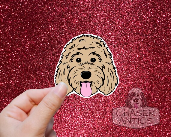 Labradoodle Doodle Sticker 2 Inches | Etsy