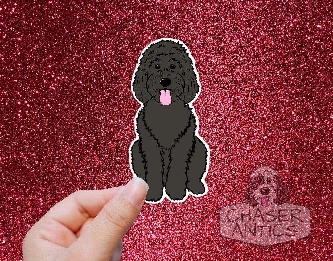 Doodle Sticker 6 4 Inches Sheepadoodle Goldendoodle Labradoodle - Etsy