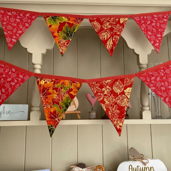 Fall Bunting - Etsy
