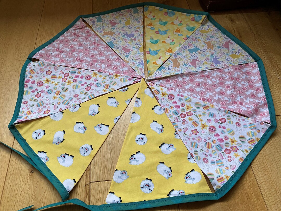 Easter Bunting Spring Chicken Bunny Rabbit, Sheep & Easter Egg Fun Kids ...
