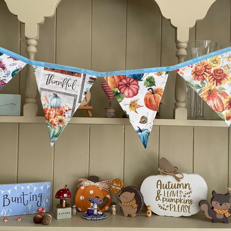 Fall Bunting - Etsy