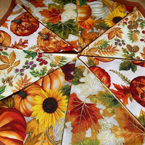 Fall Bunting - Etsy