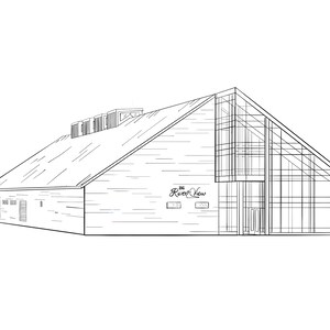 Custom Venue Illustration, Wedding Venue Sketch, Digital File - Etsy