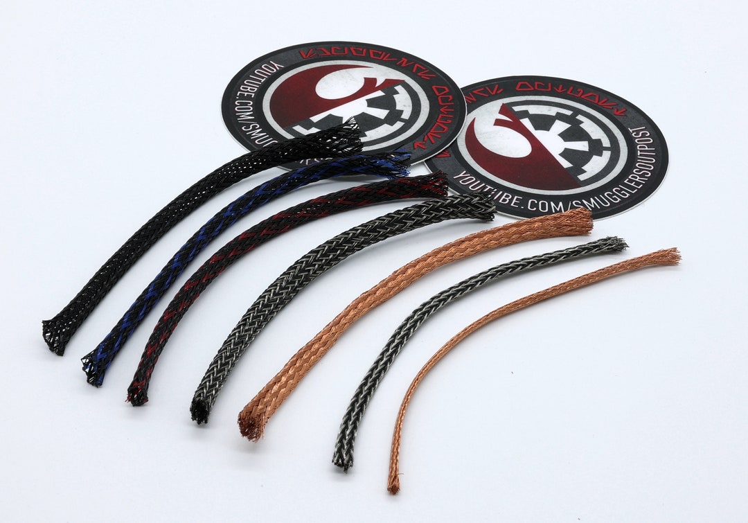 Braided Loom Tubes - Various Materials, Sizes & Lengths Available - for ...