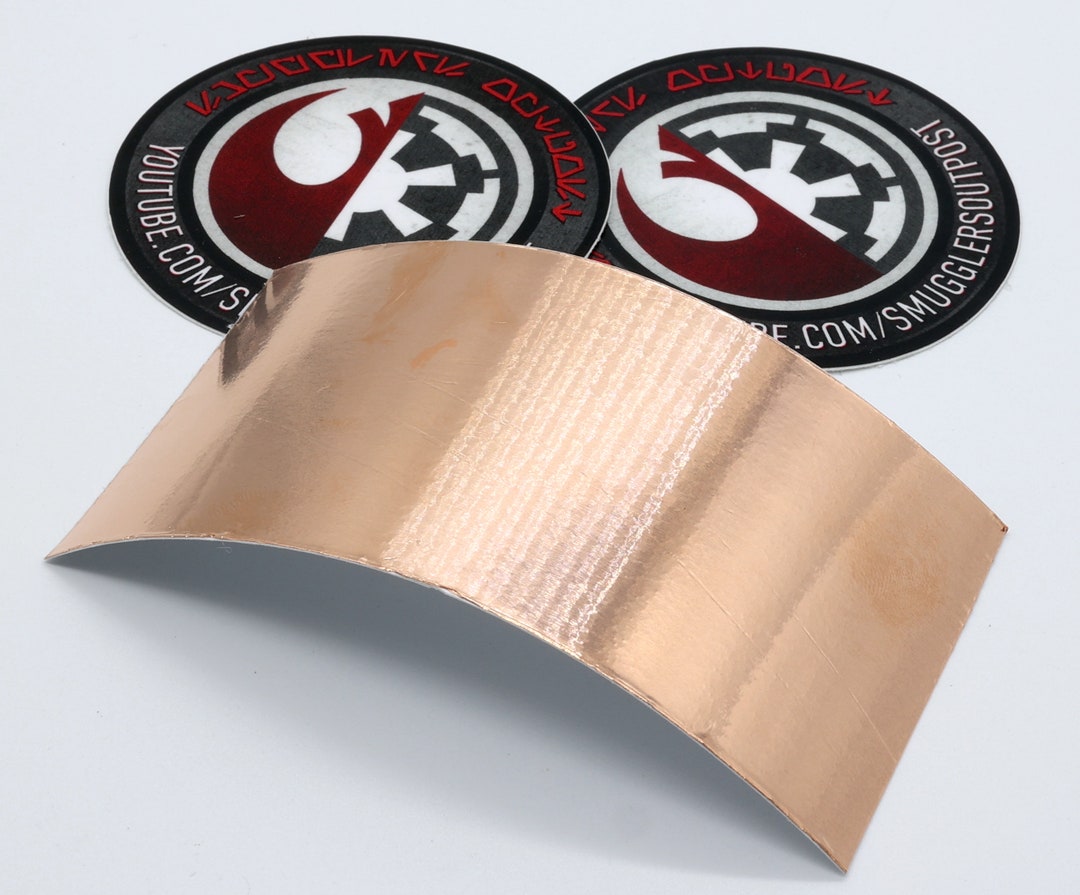 2" Wide Blemished Adhesive Copper Strips - Various Widths and Sizes ...