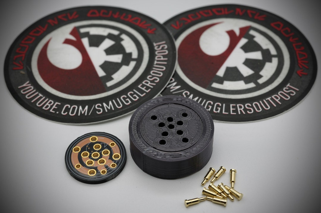 S.O. Hilt Side Pixel PCB Connector (9 or 10 POGO Pins, Blade Detection ...