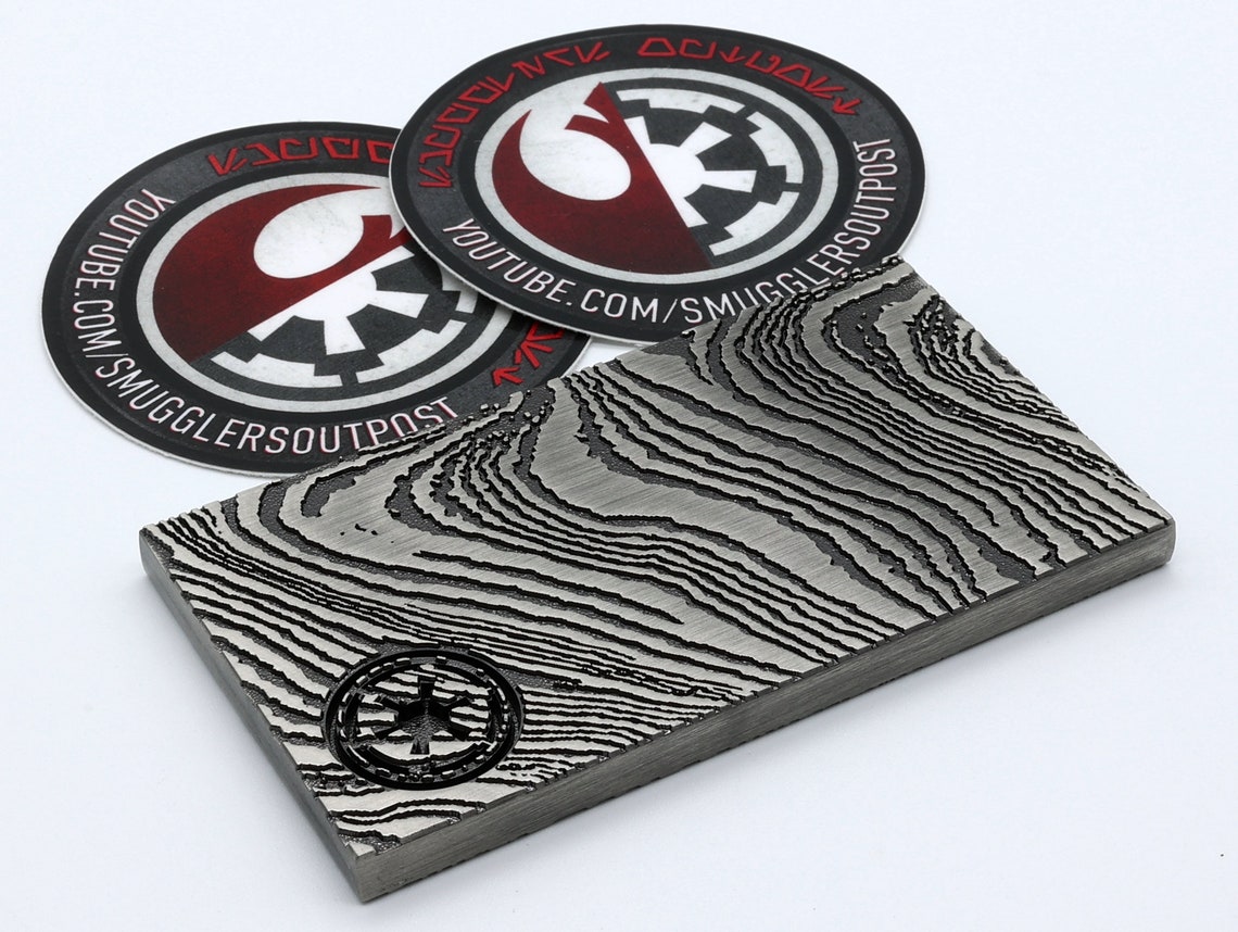 Beskar Brick Double Sided Metal Replica the Mandalorian - Etsy