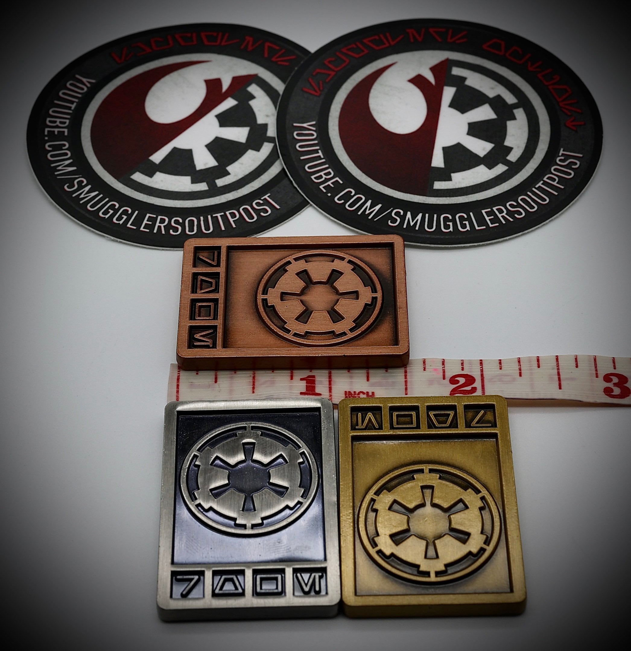 Imperial Credits - Double Sided Metal Replicas - AFAY Props & Replicas ...