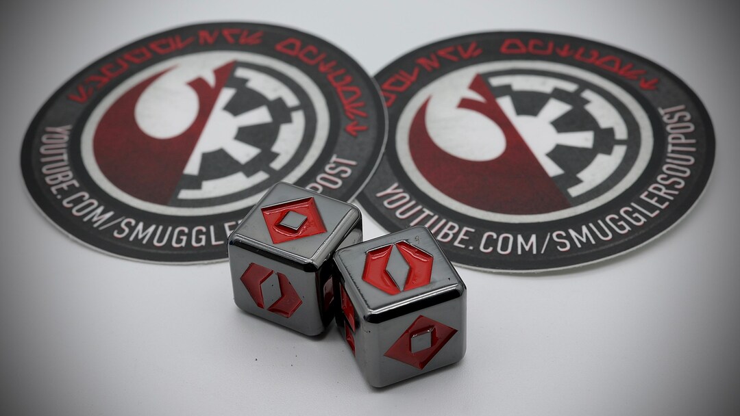 Full Metal Sabacc Dice Various Finishes Available AFAY Props & Replicas ...