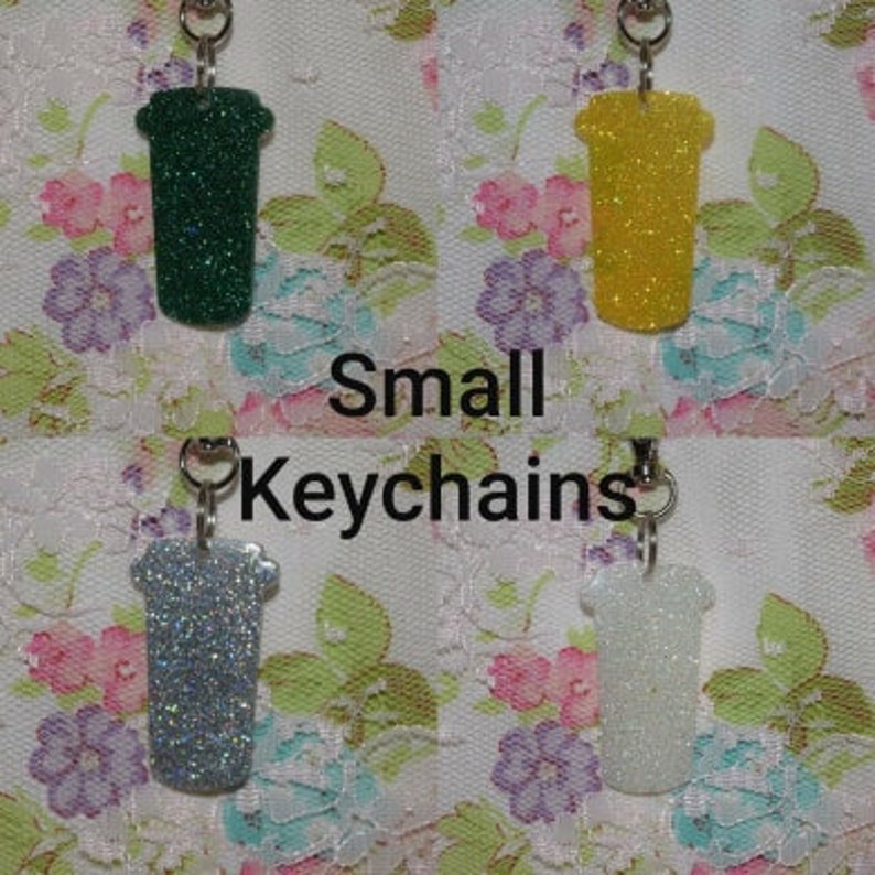 Glitter Keychains Variety Style and Sizes - Etsy
