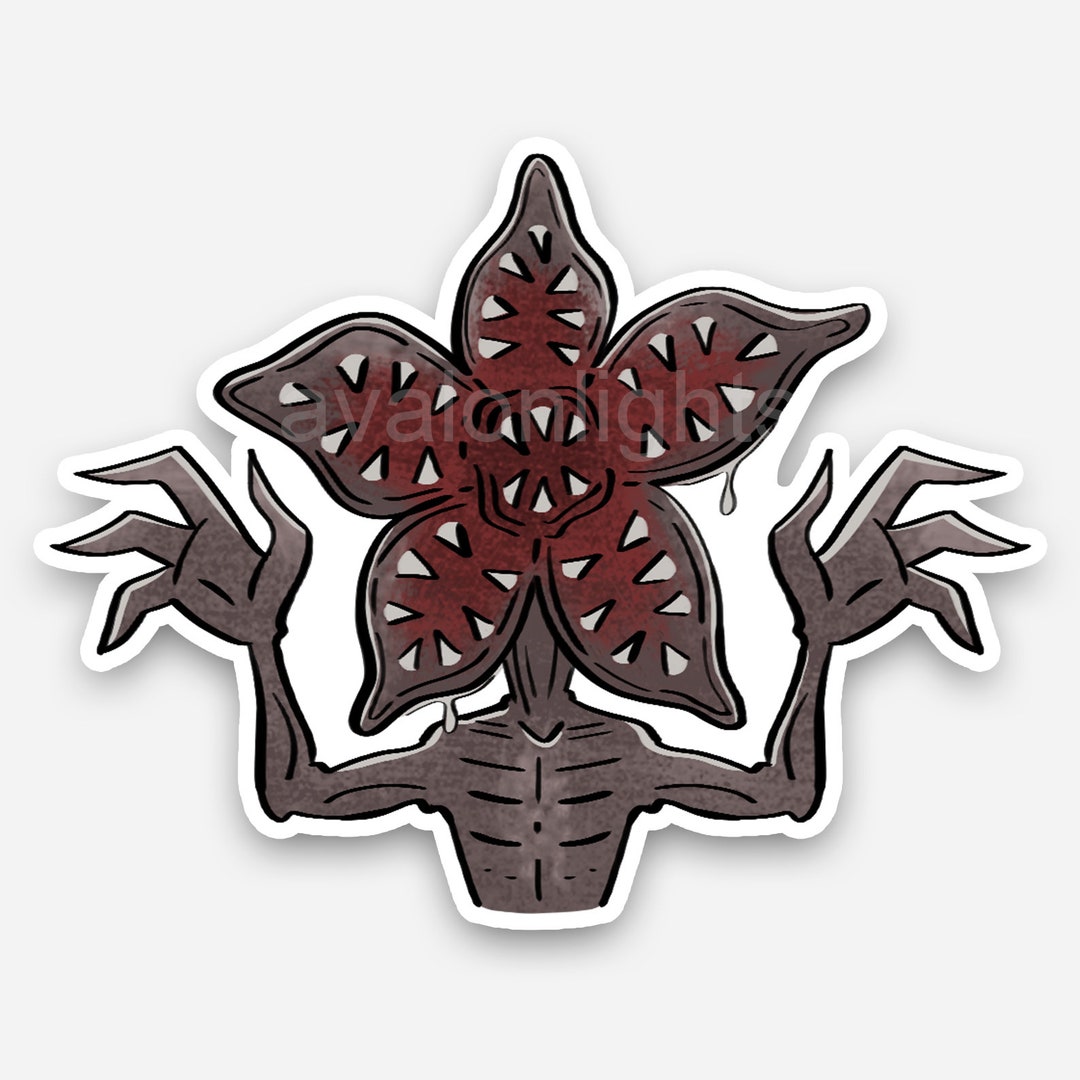 Demogorgon - 4" Glossy Vinyl Sticker - Etsy
