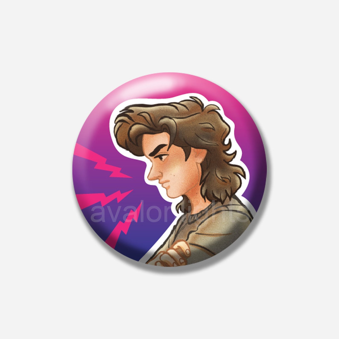 Steve Harrington - 1.25" Pin Badge - Etsy