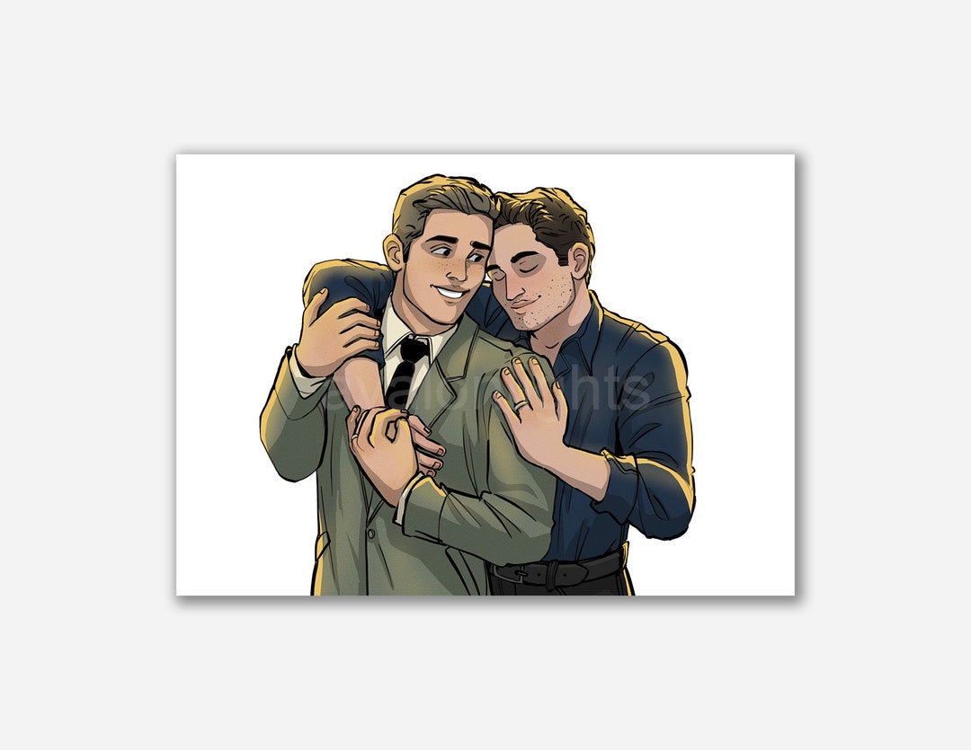 Destiel - 5x7" Giclee Art Print - Etsy