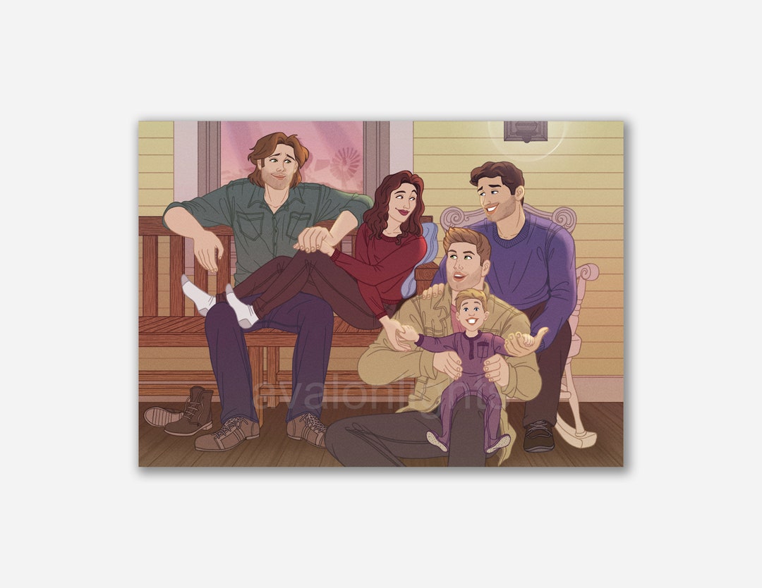 SPN Family - 5x7" Postcard Print - Etsy