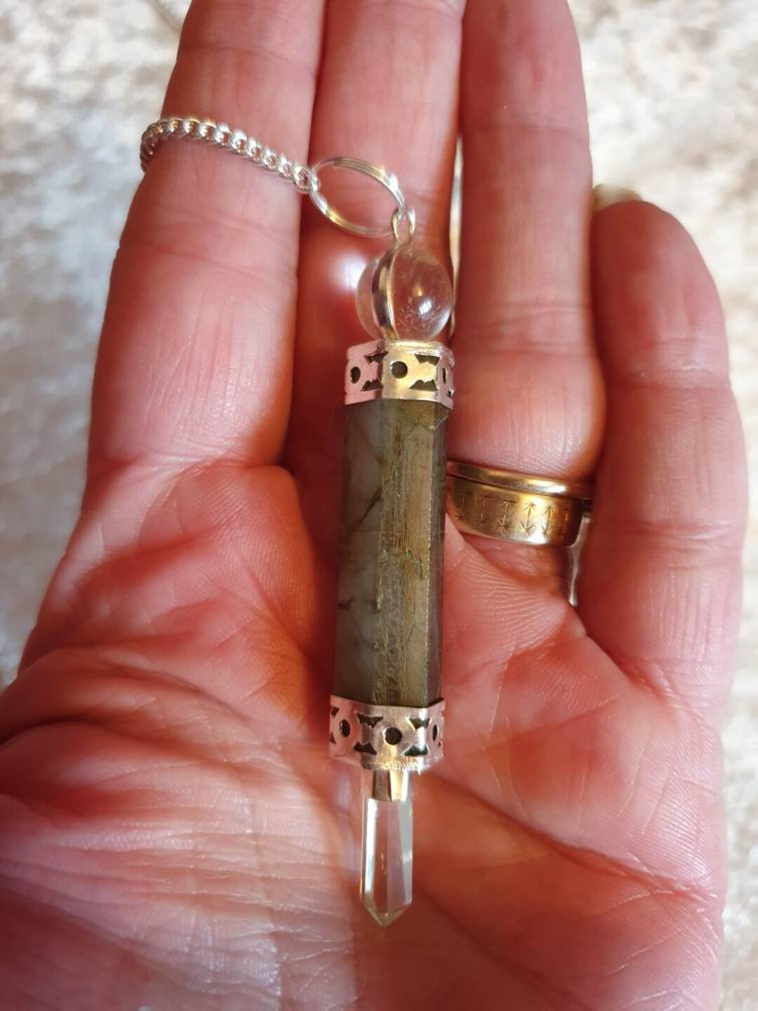 Indian Wand Pendulum, Choose Your Favourite, Crystal, Crystals, Dowsing ...