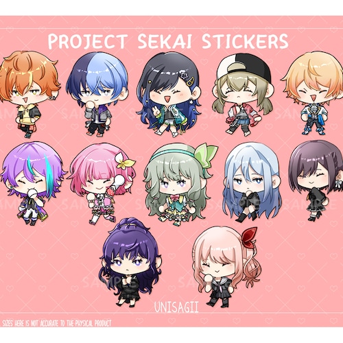 Project Sekai Stickers - Etsy
