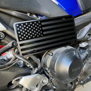 Gloss Black American Flag License Plate - Etsy