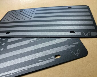 Grey License Plate - Etsy