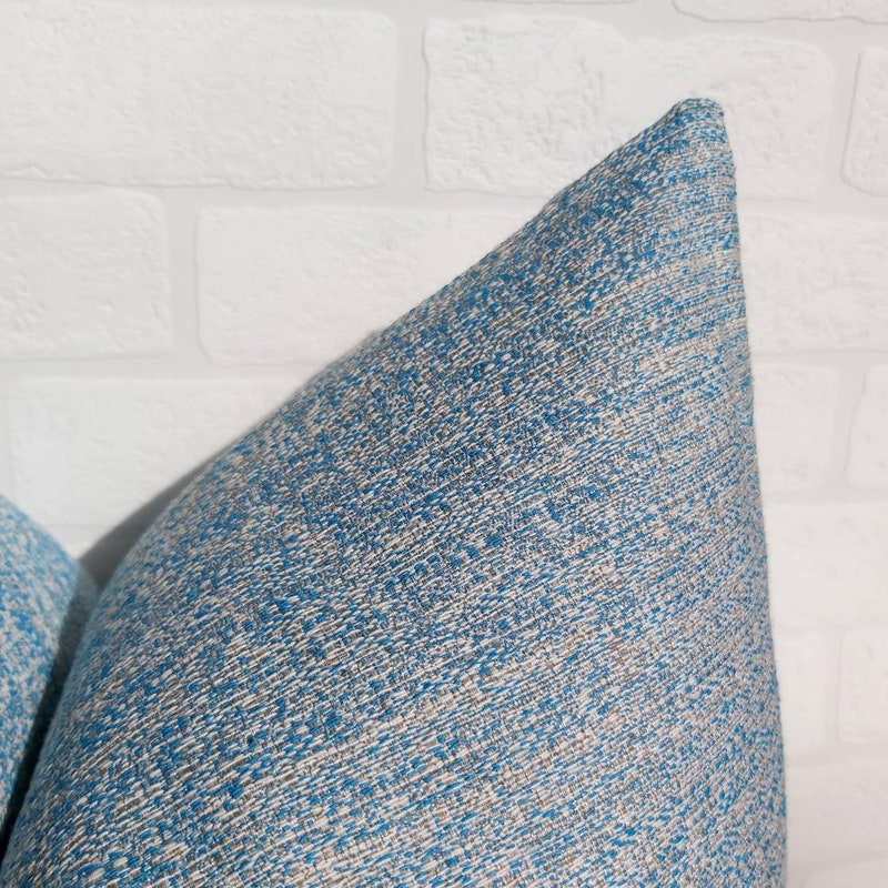 Blue Pattern Pillow Cover - Etsy