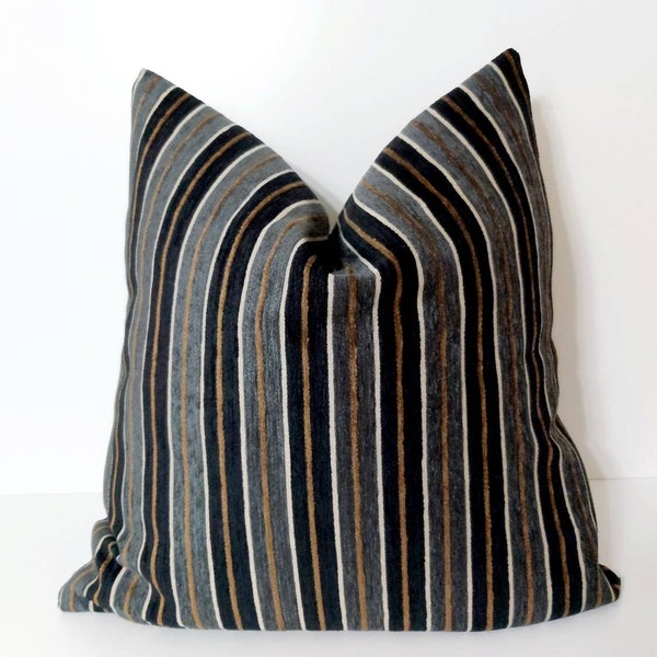 Dark Gray Pillow Etsy