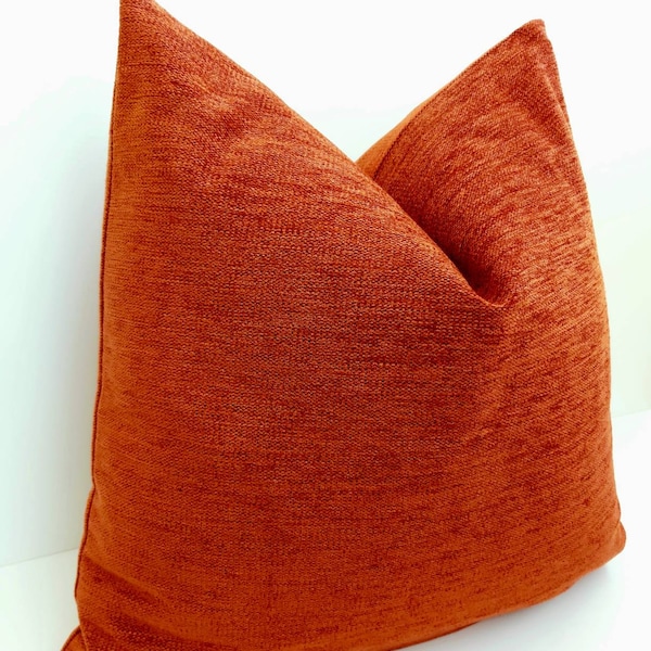 Burnt Orange Pillow - Etsy
