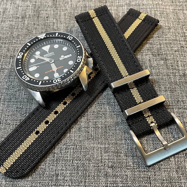 Two Piece Nylon Watch Straps - Etsy