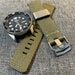 Premium Nylon Sports Strap / Military Green / Steel Hardware Kit - 20mm ...