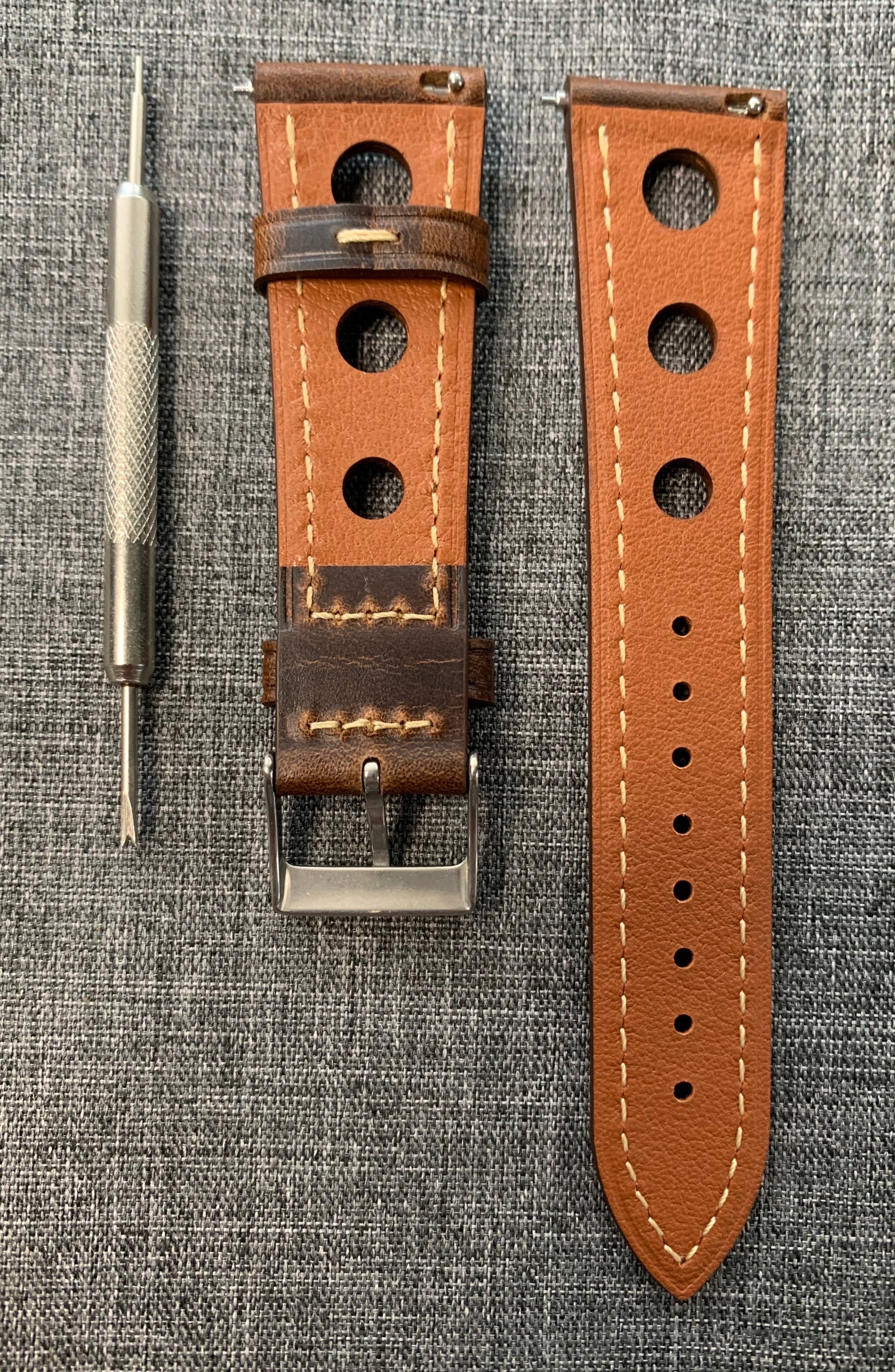 Premium Italian Oiled Leather / Vintage Rally Style Watch - Etsy Australia