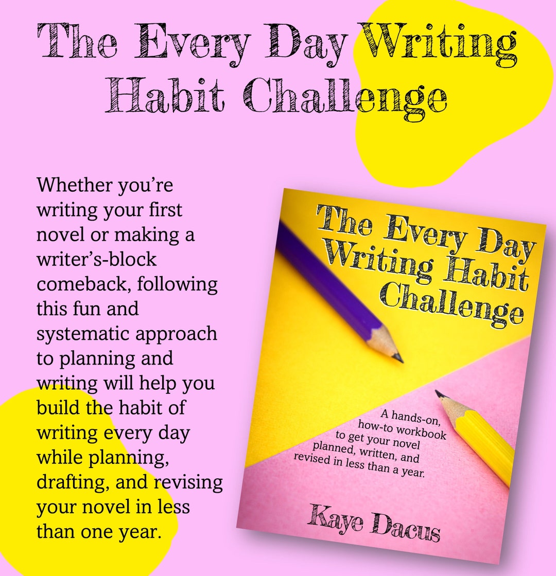 Fiction Writing Workbook | the Every Day Writing Habit Challenge ...