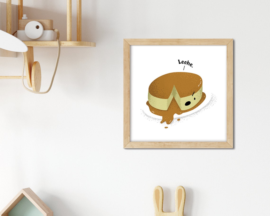 Leche Flan Filipino Printable Poster Print Art - Etsy
