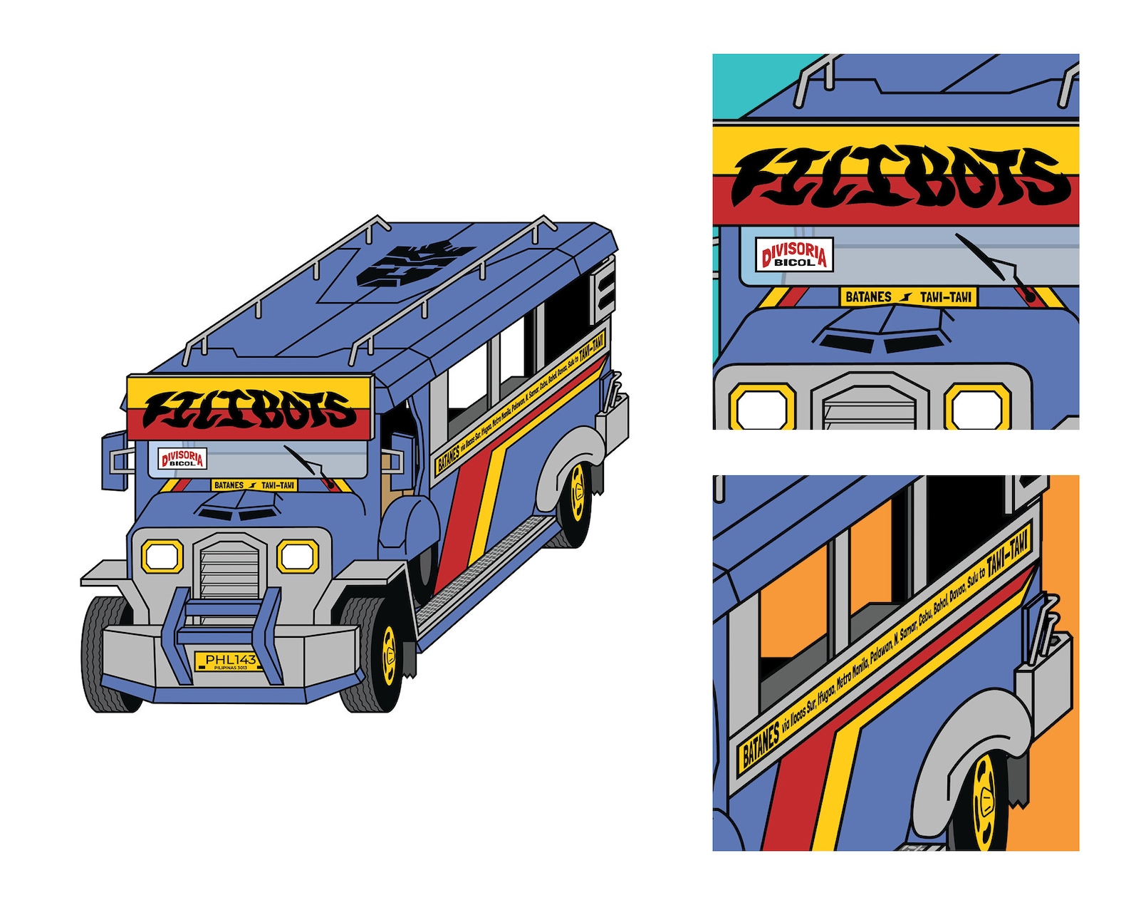 Jeepney Transformer, Printable Art, Philippines Wall Decor ...