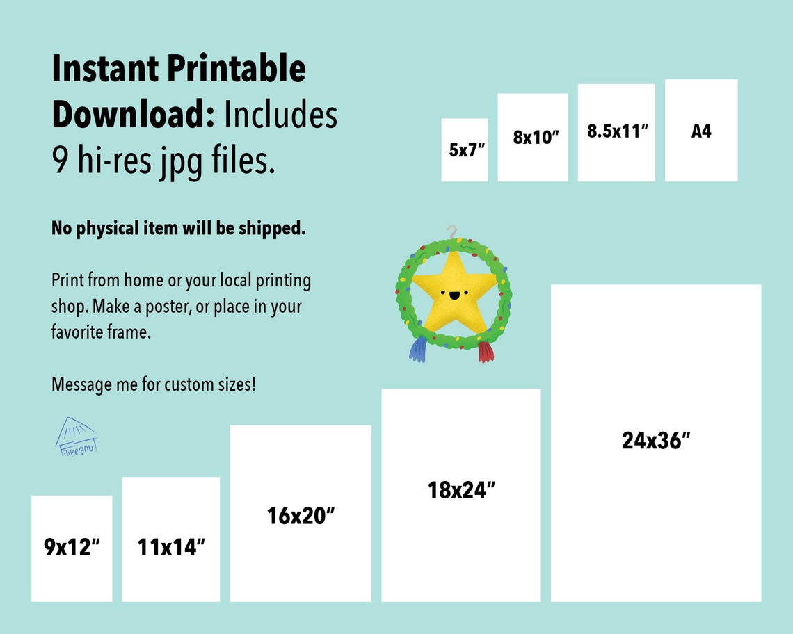 Parol Printable Art Print Filipino Christmas - Etsy