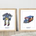 Jeepney Samurai Transformer With Baybayin, Printable Art, Philippines ...