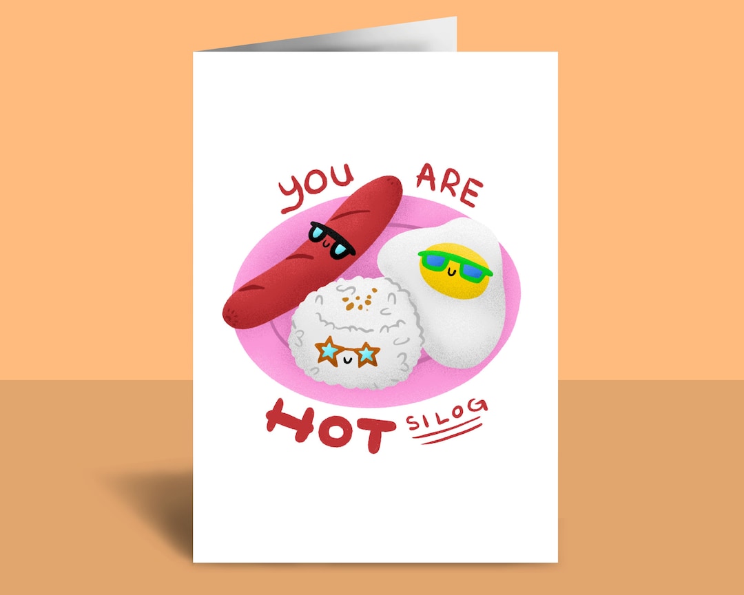 You Are Hotsilog Printable Filipino Greeting Card - Etsy