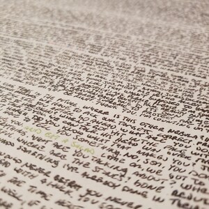 Handwritten Avengers Endgame Script Art - Etsy