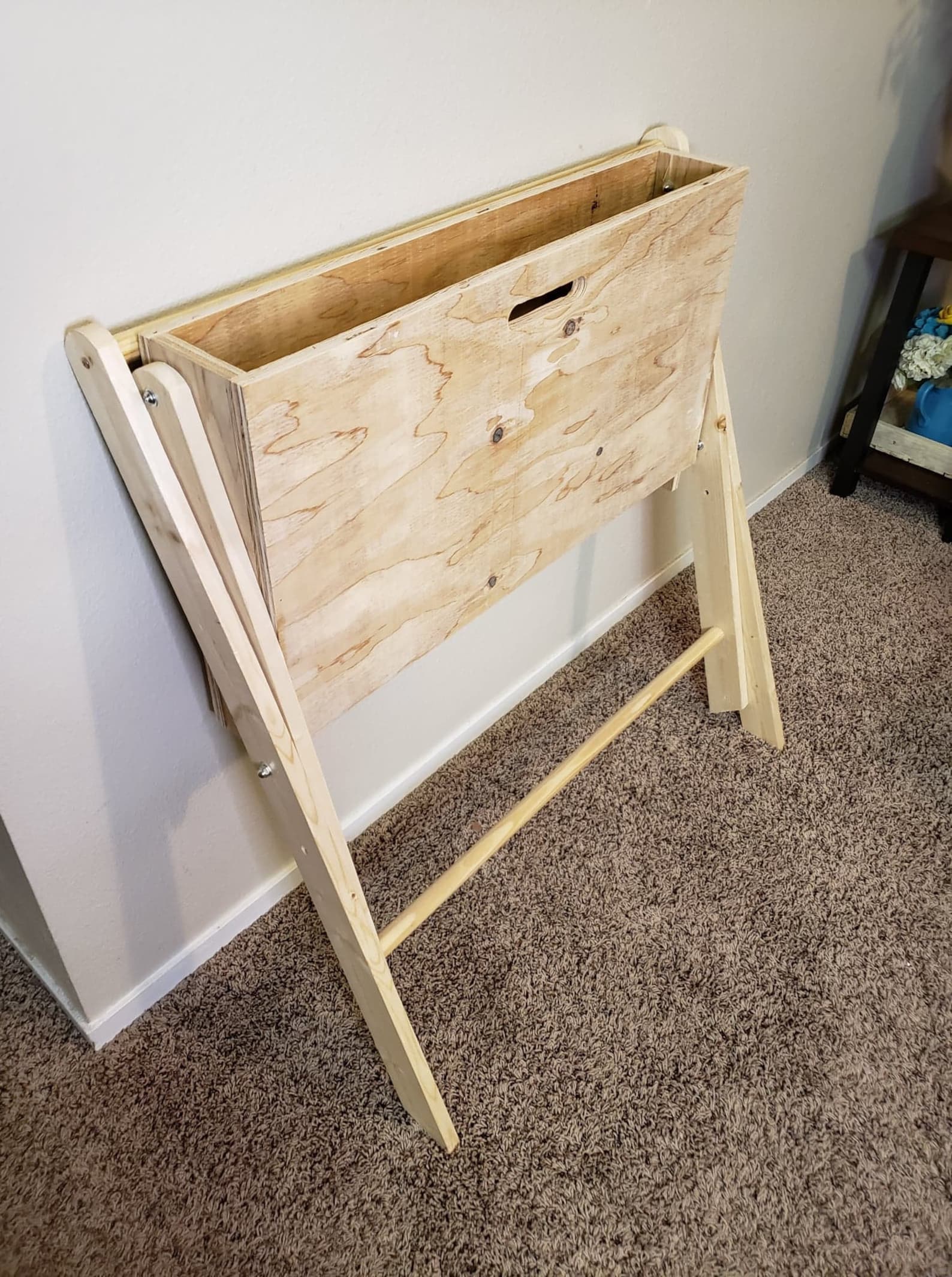 DIY Folding Desk Printable Pdf Plans - Etsy