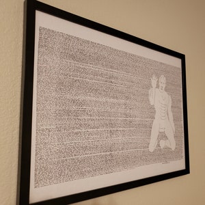 Handwritten Avengers Endgame Script Art - Etsy