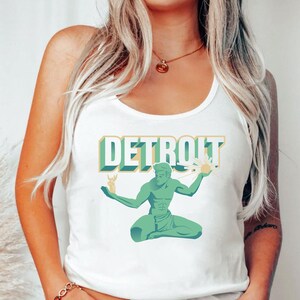 Vector Spirit of Detroit, Detroit Michigan Art, AI Vector, Michigan ...