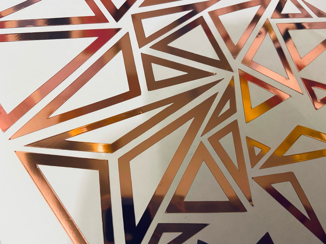 Geo Triangles Digital Design, Digital Images Compatible With Cricut ...