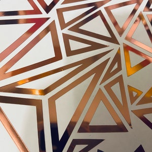 Geo Triangles Digital Design, Digital Images Compatible With Cricut ...