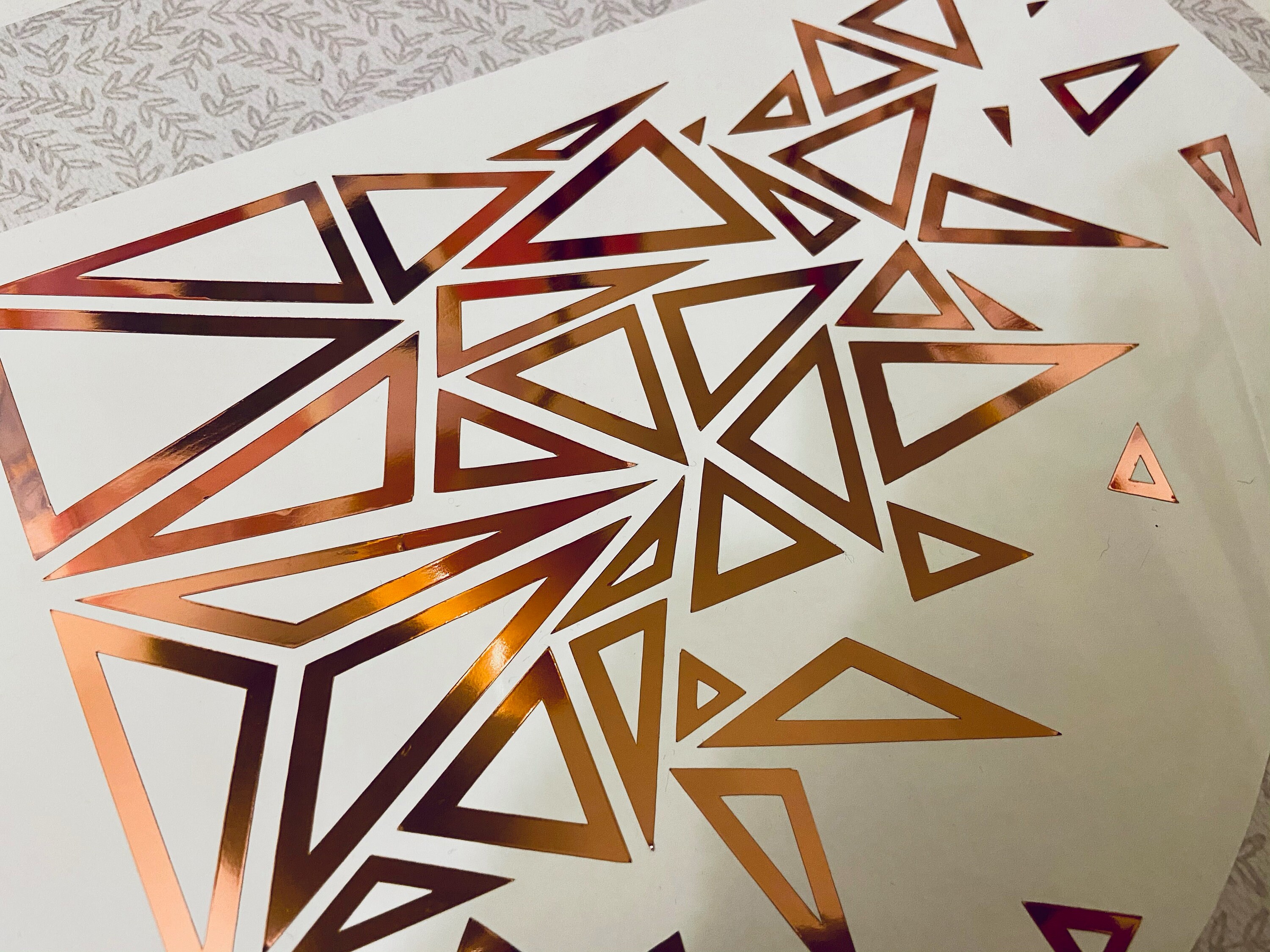 Geo Triangles Digital Design, Digital Images Compatible With Cricut ...