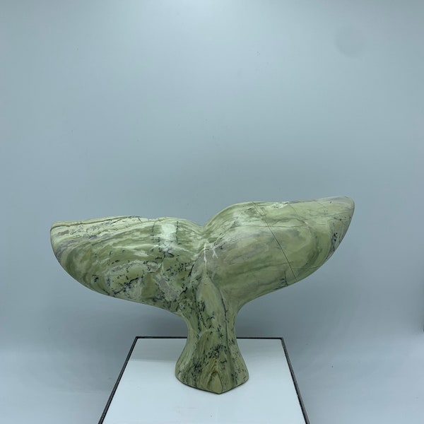 Stone Whale Tail Sculpture - Etsy