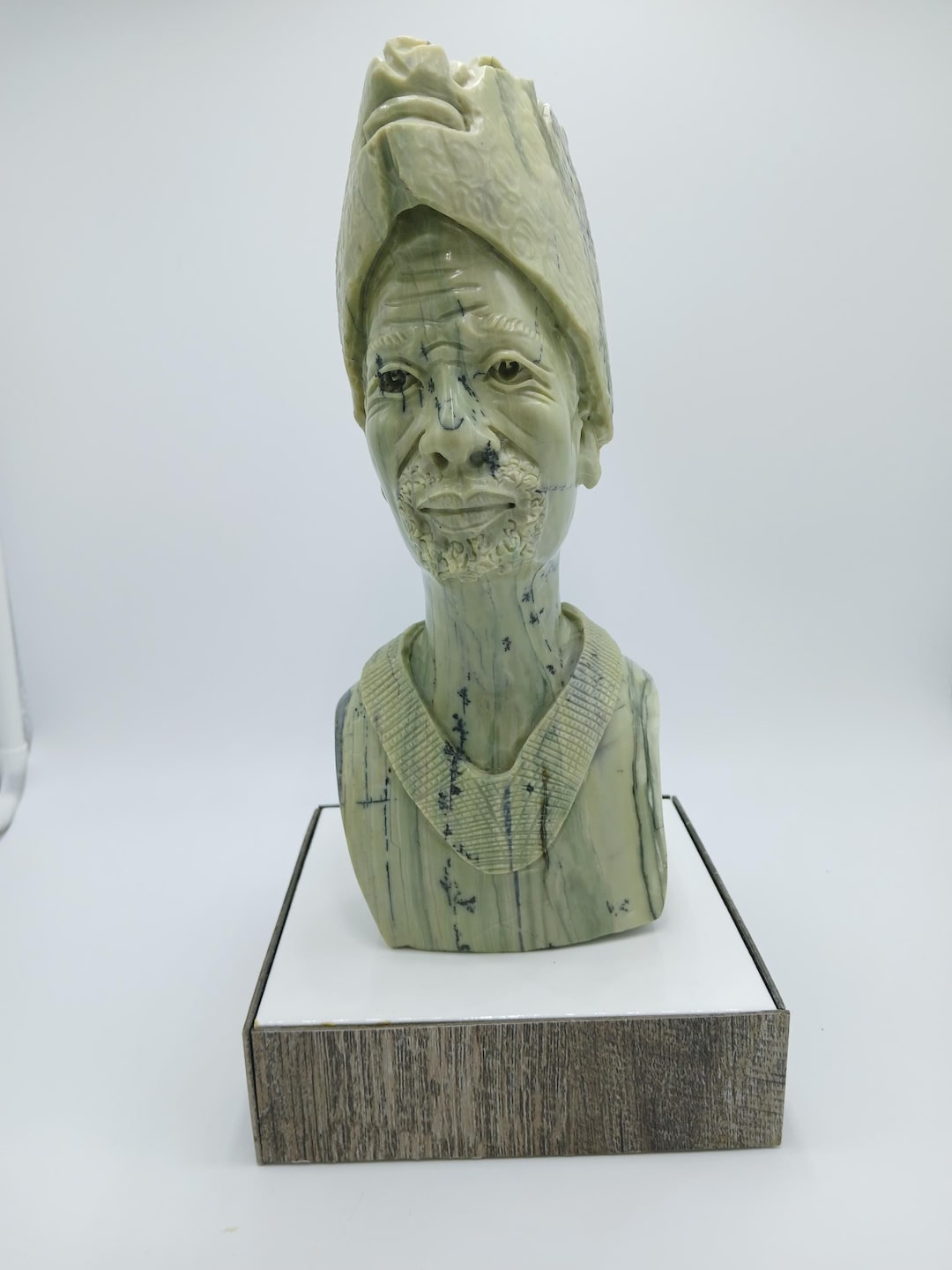 Authentic African Shona Stone Sculpture Titled "the Village Prince ...