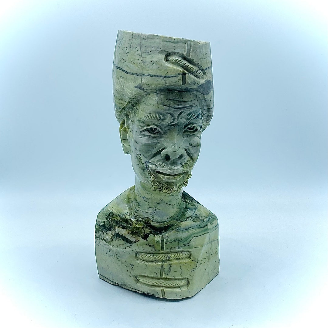 African Shona Stone Sculpture: the African Village Prince by Sekesayi ...