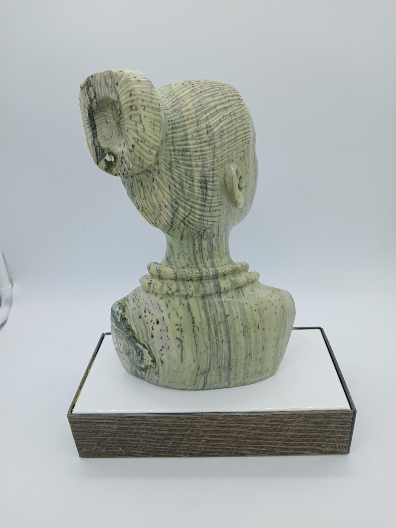 Authentic African Shona Stone Sculpture Titled "the African Village ...